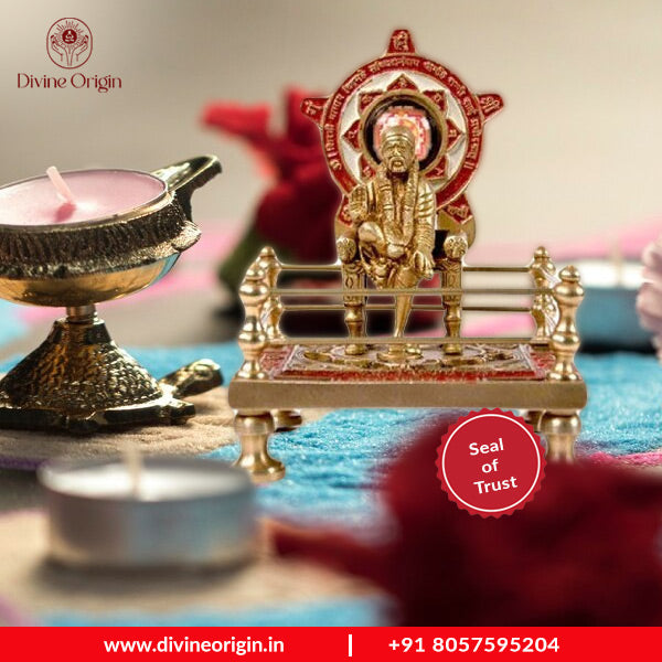 Sai Baba with Throne and Chowk – Divine Origin India